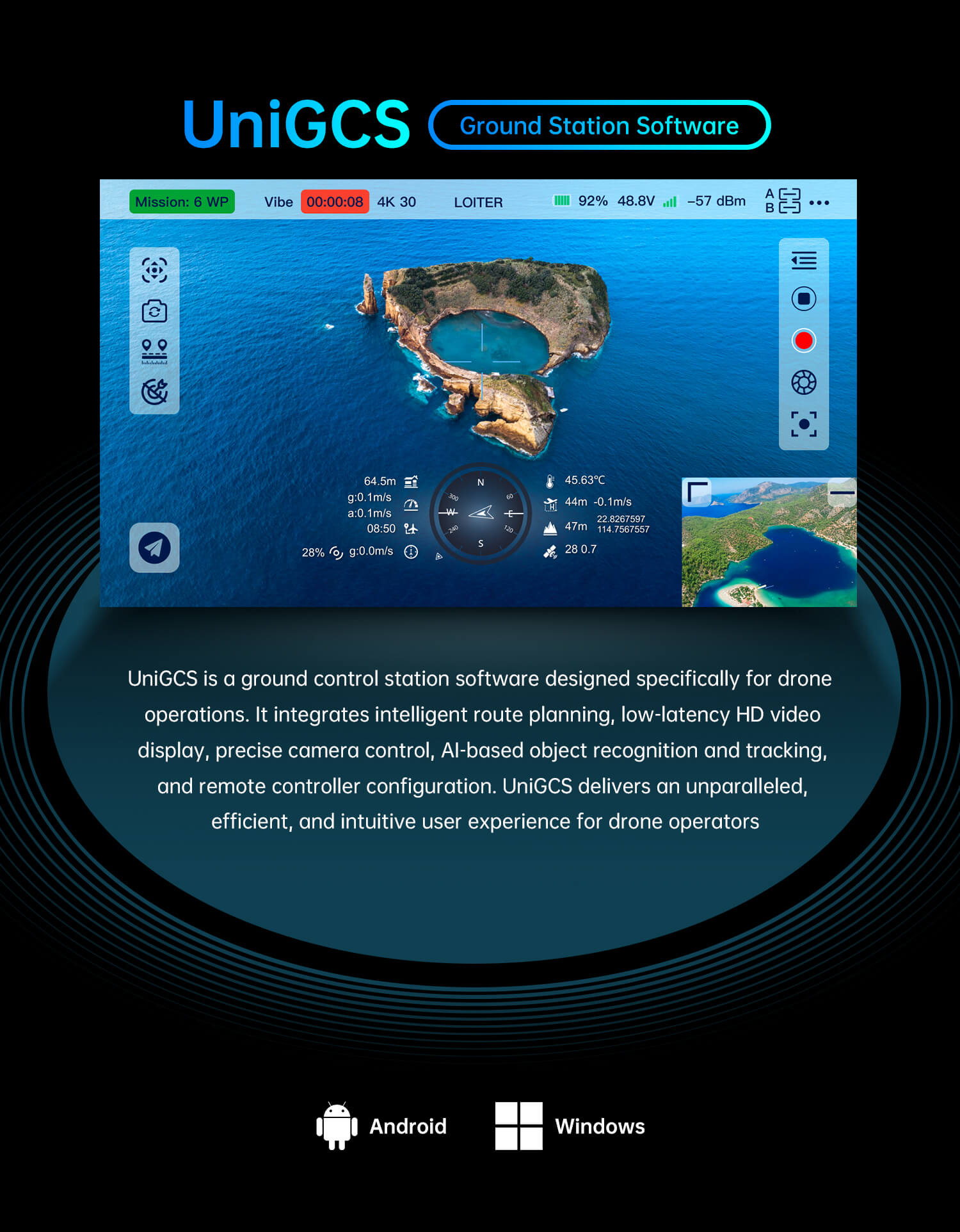 UniGCS_GCS Software_GCS Software - SIYI Technology | Empowering and ...